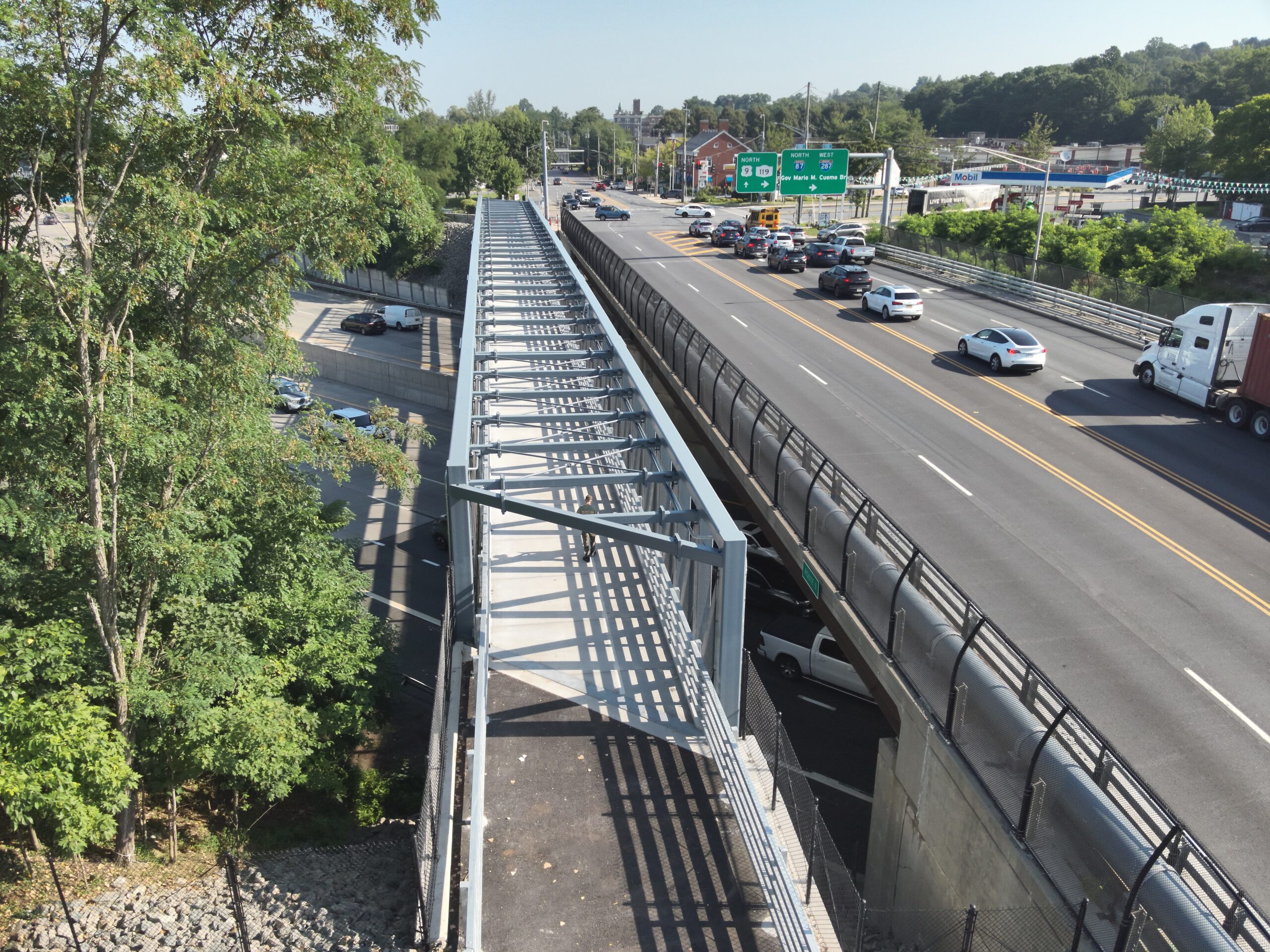 $14 Million Multi-Model Bridge Span Completed on Route 9 in Tarrytown